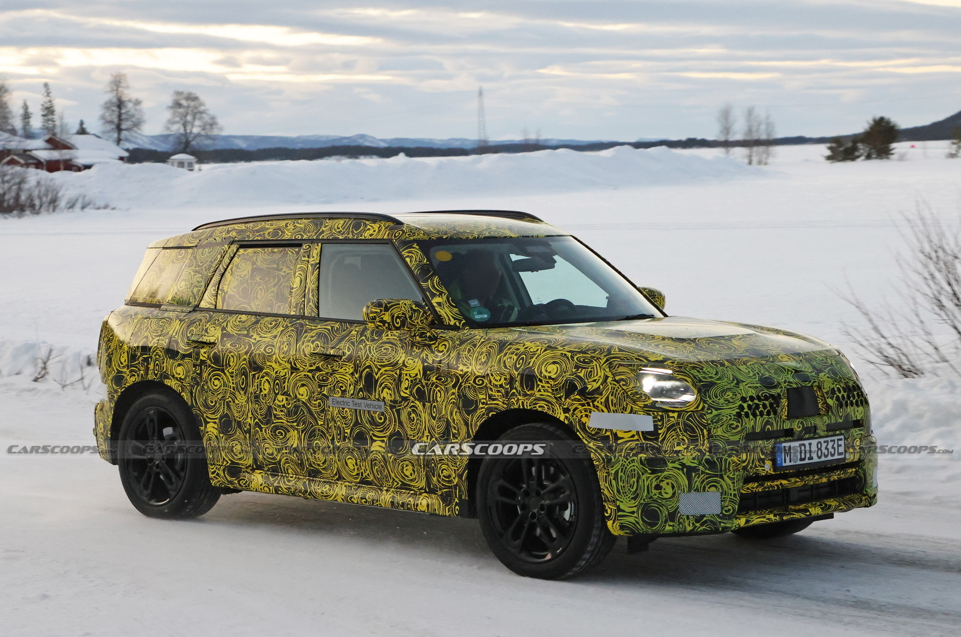 2025 MINI Countryman EV Spied With Unique Design Elements For The First ...