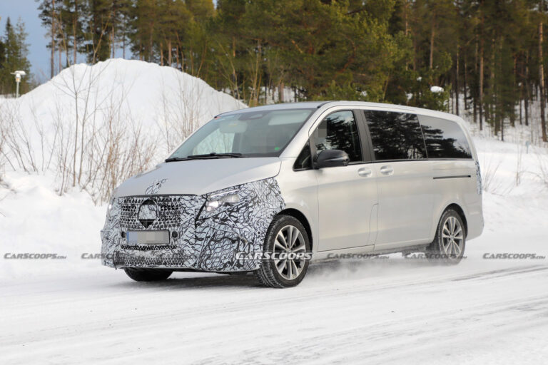 Facelifted 2024 Mercedes V-Class Shows Off Its Huge Digital Dashboard ...