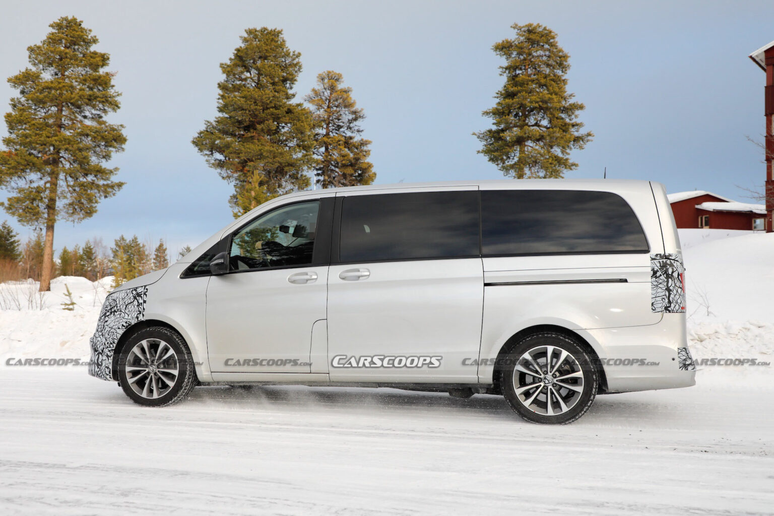 Facelifted 2024 Mercedes V-Class Shows Off Its Huge Digital Dashboard ...