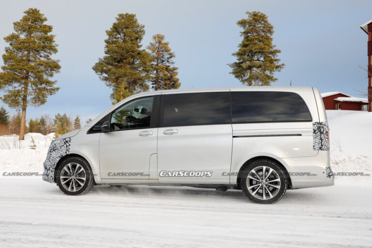Facelifted 2024 Mercedes V-Class Shows Off Its Huge Digital Dashboard ...