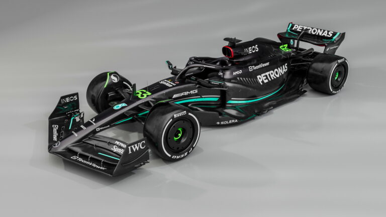 New Mercedes-AMG W14 F1 Car Returns To Black Color To Save Weight ...