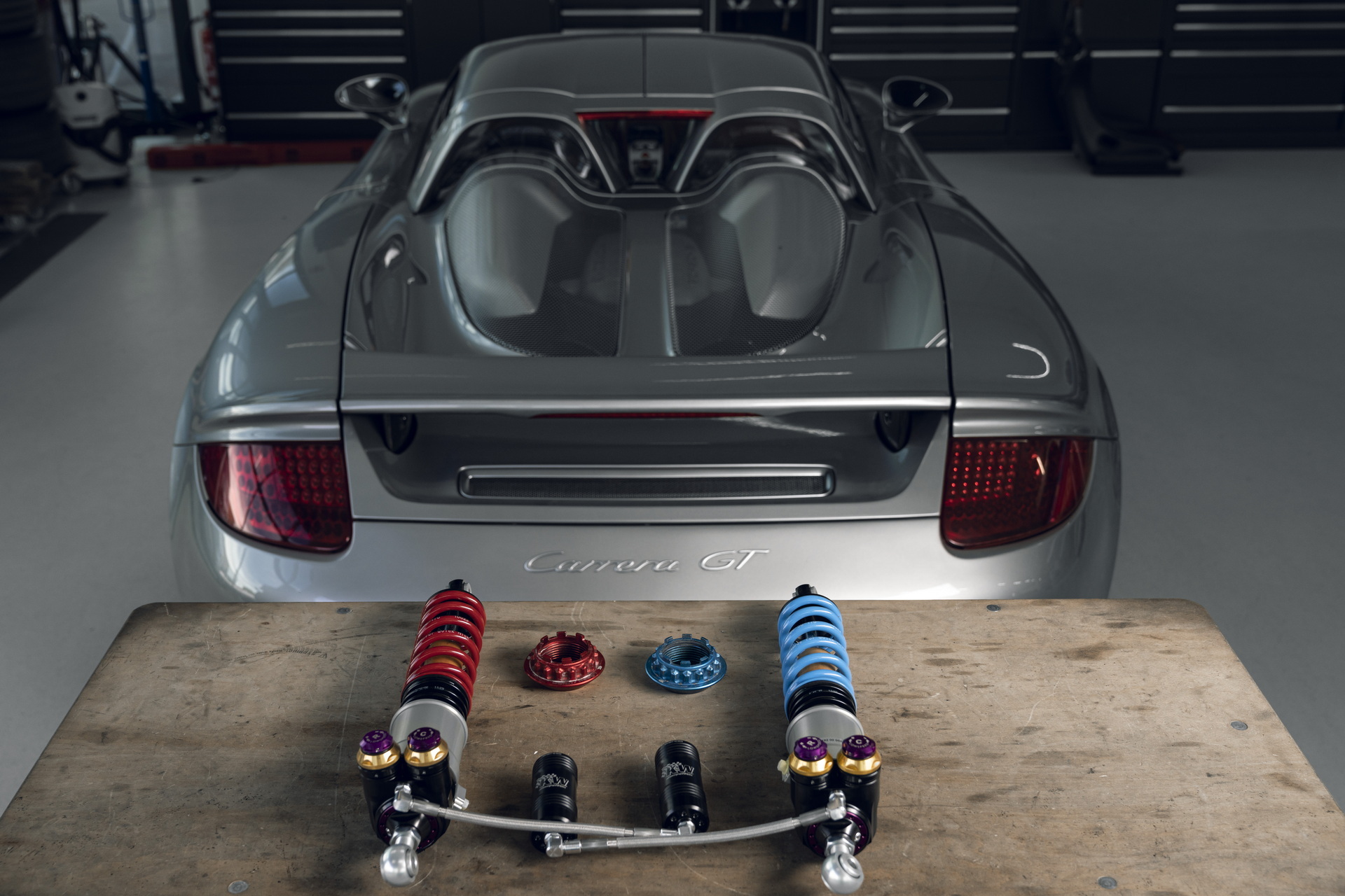Porsche Carrera GT Gets A Comfort Upgrade With $16k KW Coilovers And ...