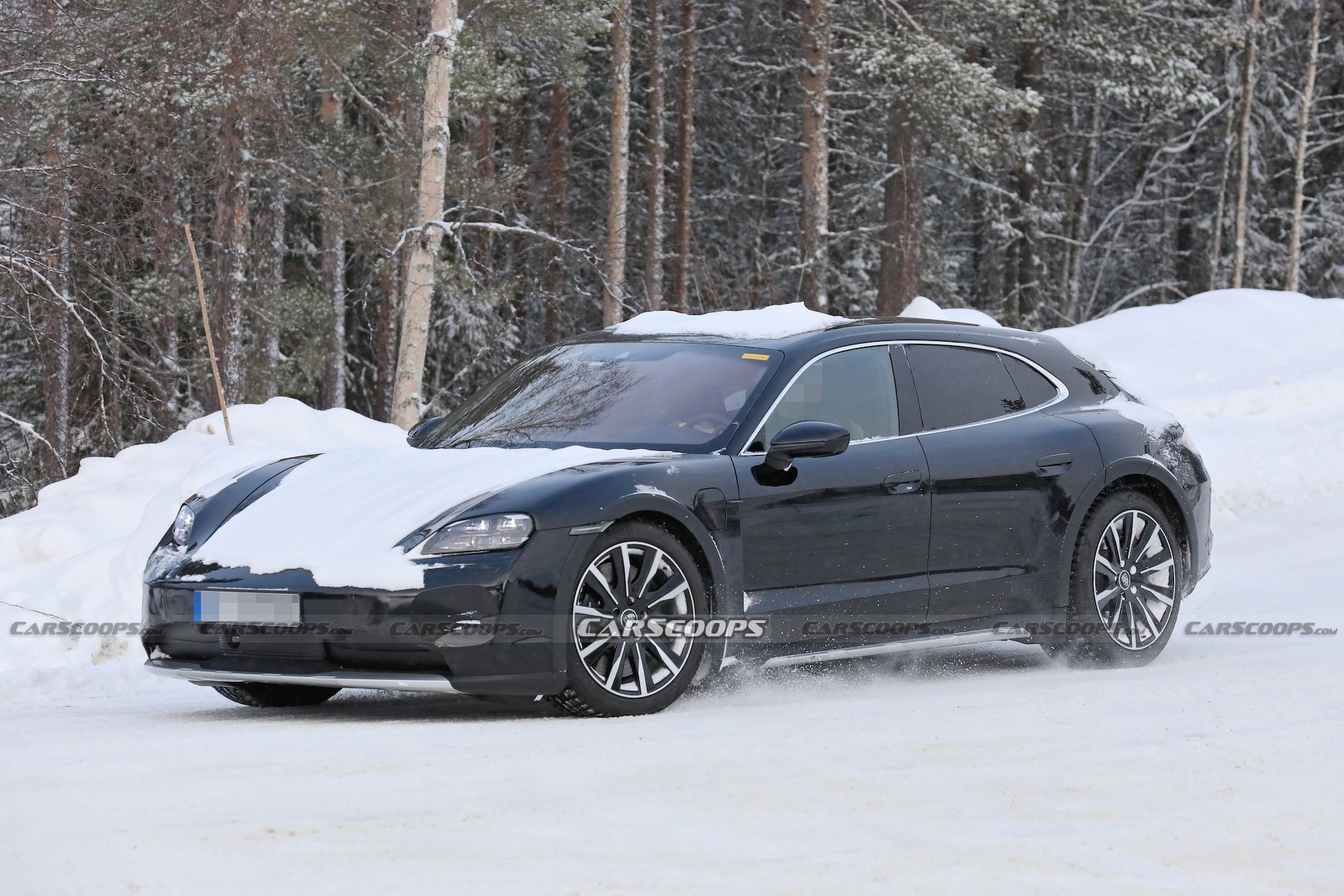 Facelifted Porsche Taycan Shows Off Its Trick New Matrix LED Headlights | Carscoops