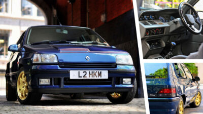The Ultimate Renault Clio Williams Stunningly Restored For Auction ...
