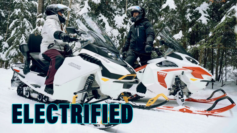 Ski-Doo And Lynx Introduce Their First Electric Snowmobiles | Carscoops
