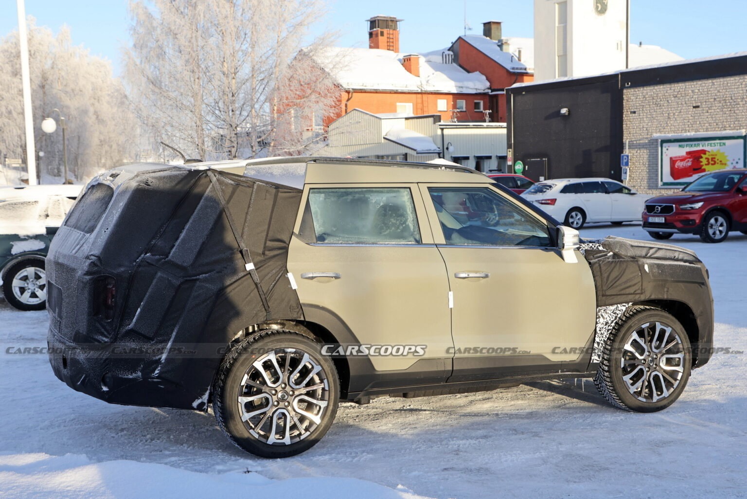 SsangYong Torres Spied With A Fully Electric Powertrain | Carscoops