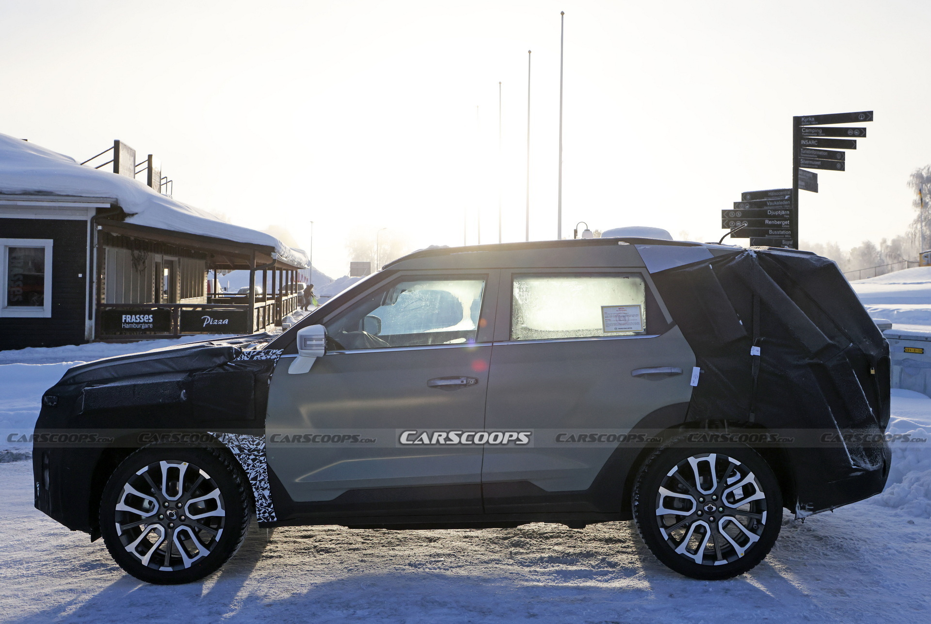 SsangYong Torres Spied With A Fully Electric Powertrain | Carscoops