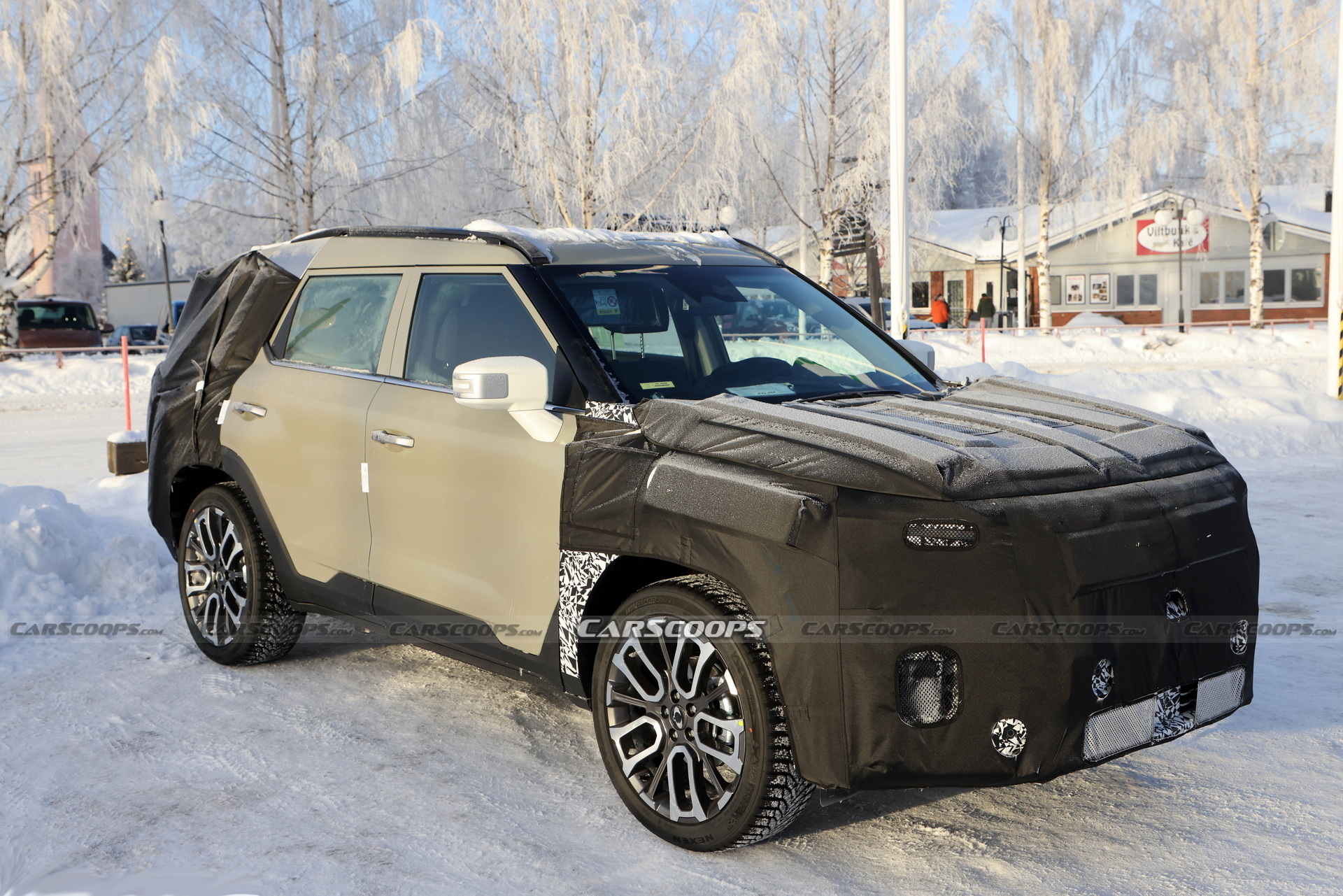 SsangYong Torres Spied With A Fully Electric Powertrain | Carscoops