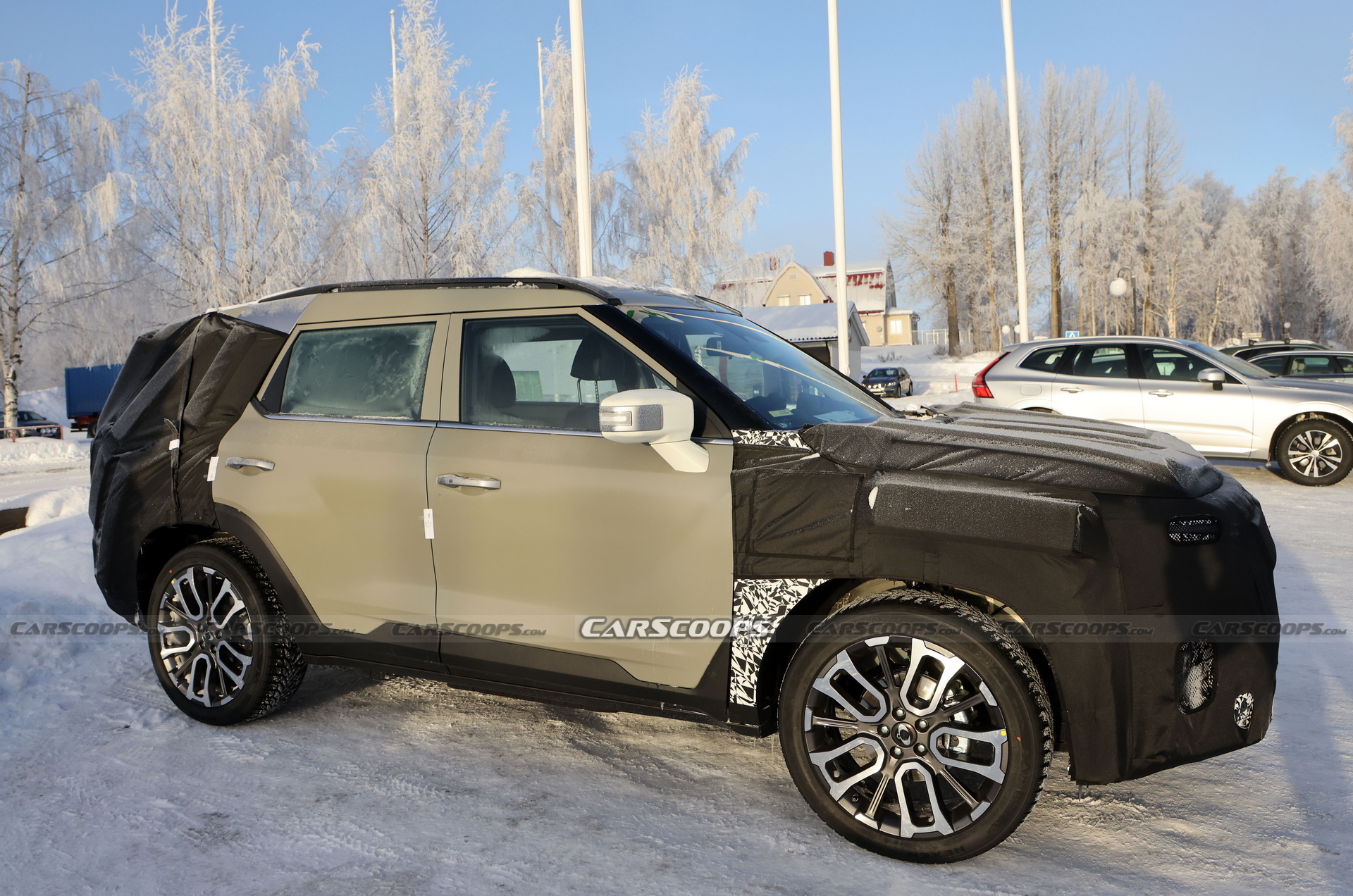 SsangYong Torres Spied With A Fully Electric Powertrain | Carscoops