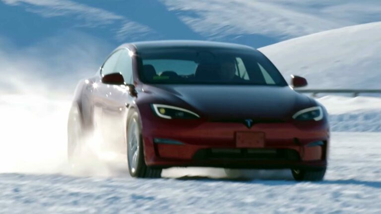 Tesla Model S Destroys Rivals In Freezing Weather Range Test With 329 ...