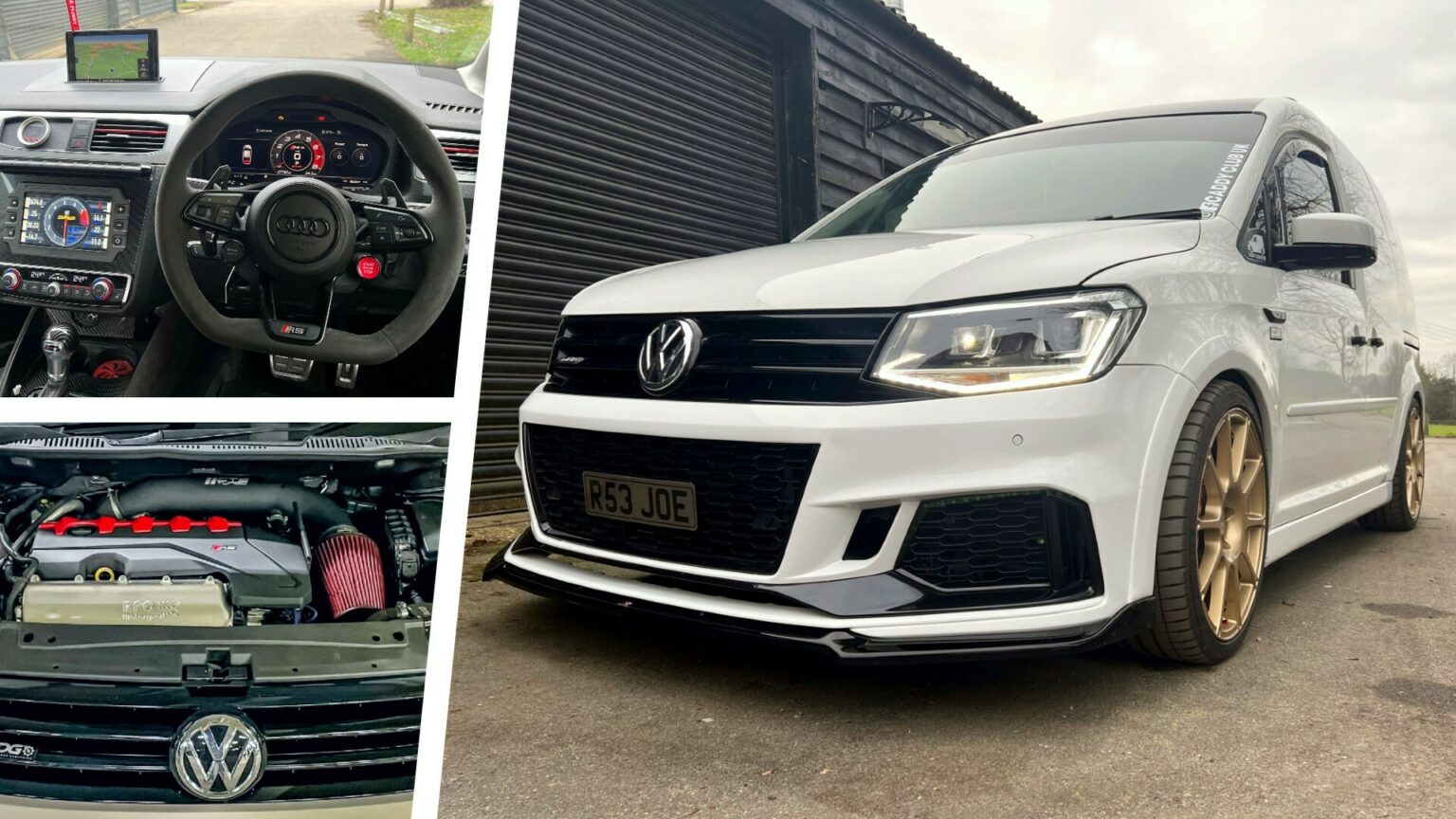 VW Caddy With A Modified Audi RS3 Engine Is A Wolf Dressed In A Van’s ...