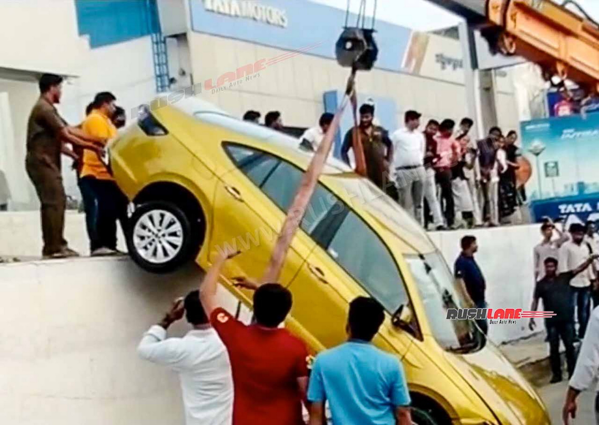 New VW Takes Dramatic Plunge During Delivery Disaster | Carscoops