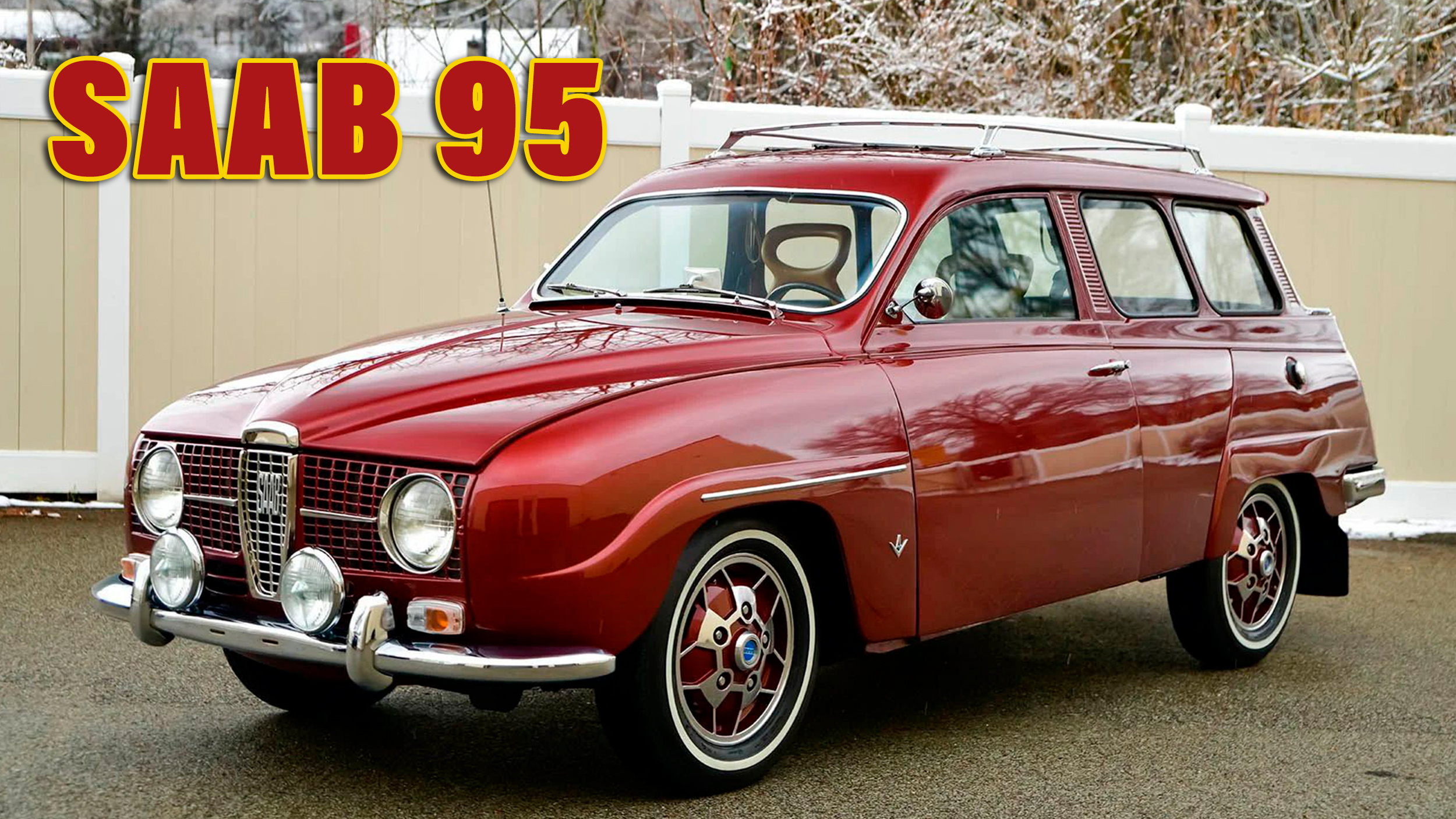 1967 Saab 95 Station Wagon Is A Time Capsule Of Times Gone By | Carscoops