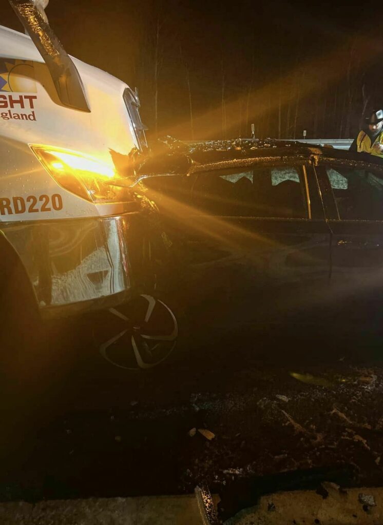 Massive Chain Reaction Crash On Icy Massachusetts Road Sends Several To ...