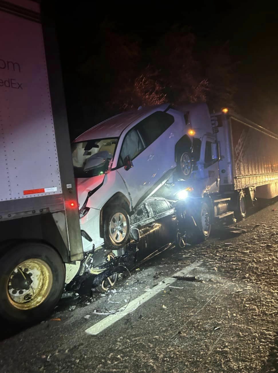 Massive Chain Reaction Crash On Icy Massachusetts Road Sends Several To ...