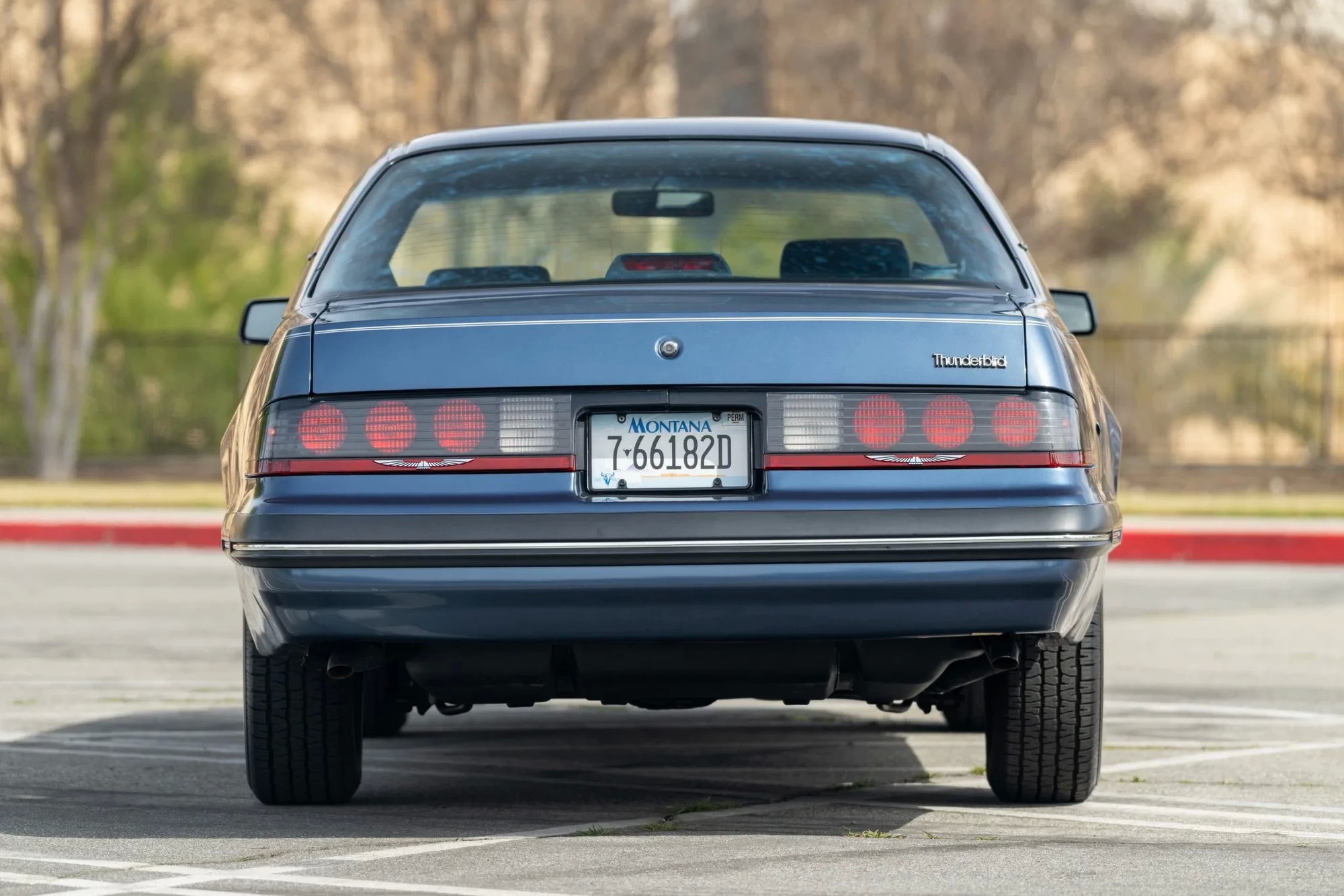 The Time Capsule 1987 Ford Thunderbird With Only 3,000 Miles In 36 ...