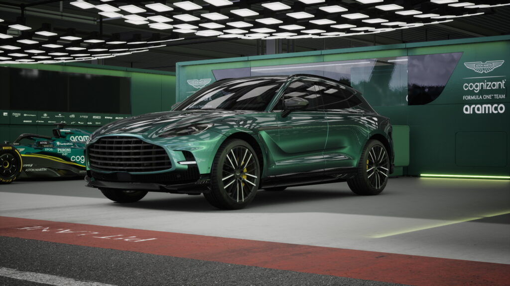 See What Your Aston Martin Looks Like In An F1 Garage With New ...