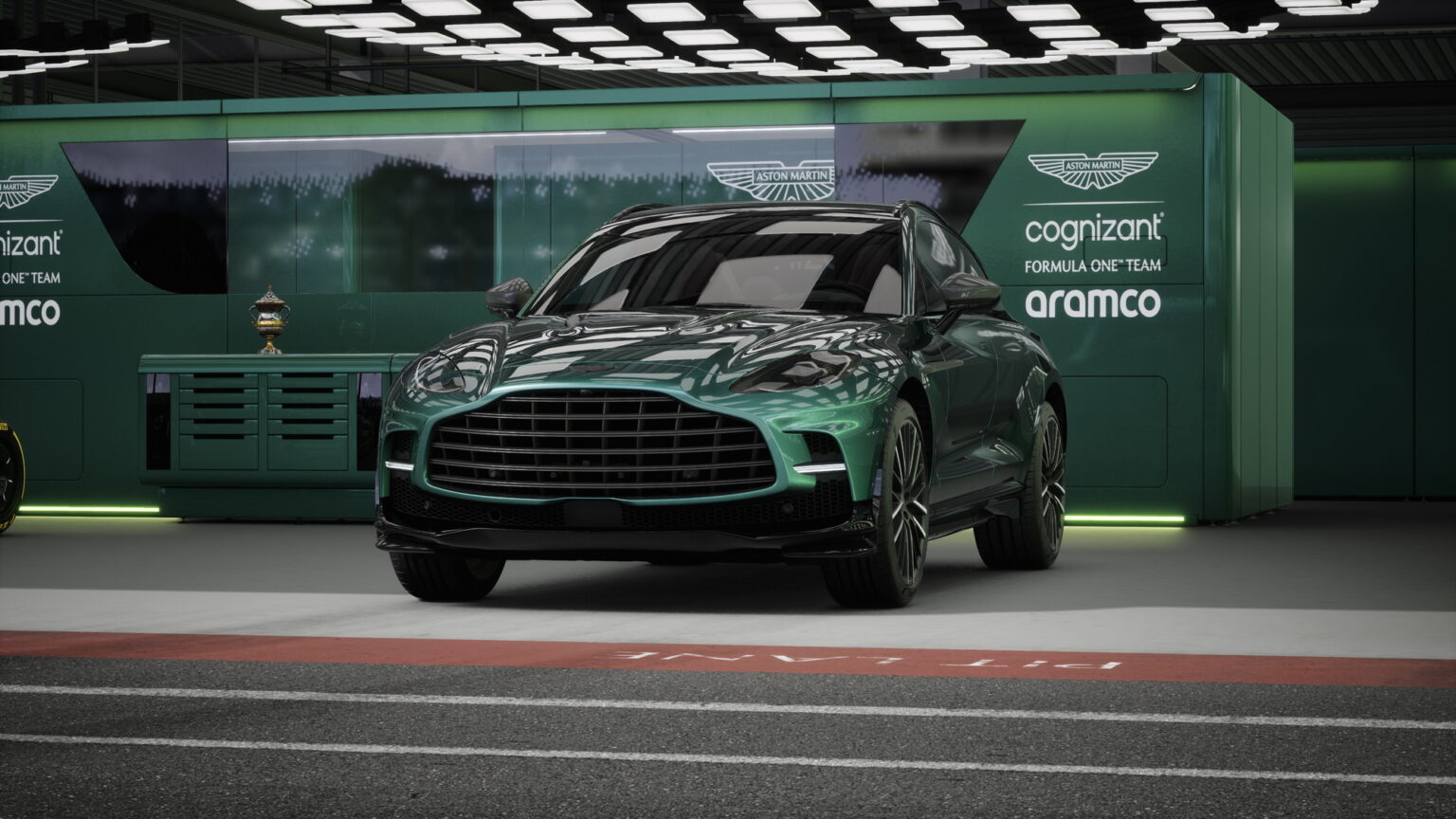 See What Your Aston Martin Looks Like In An F1 Garage With New ...