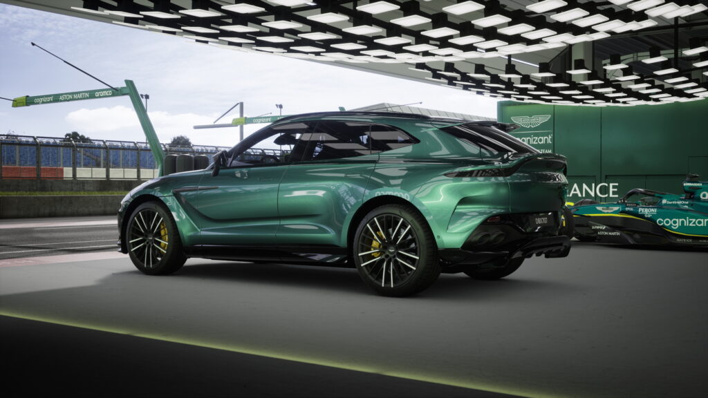 See What Your Aston Martin Looks Like In An F1 Garage With New ...
