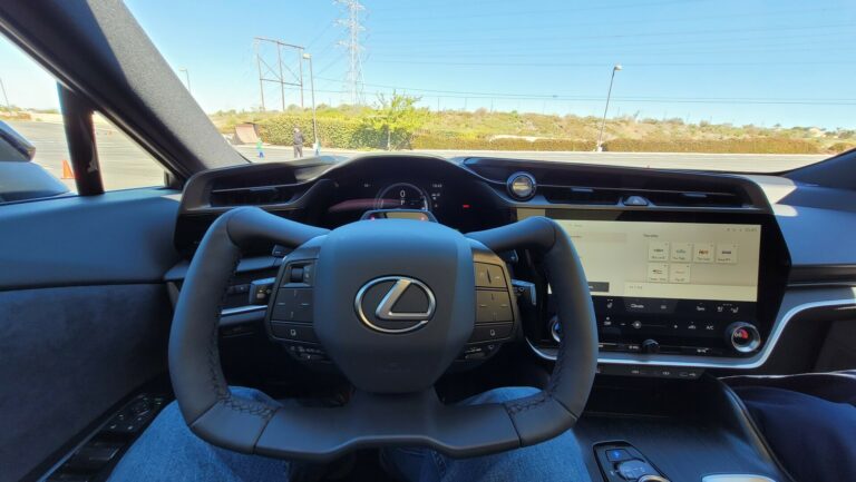 Review: The Lexus RZ’s Yoke And Steer By Wire System Are Solutions ...