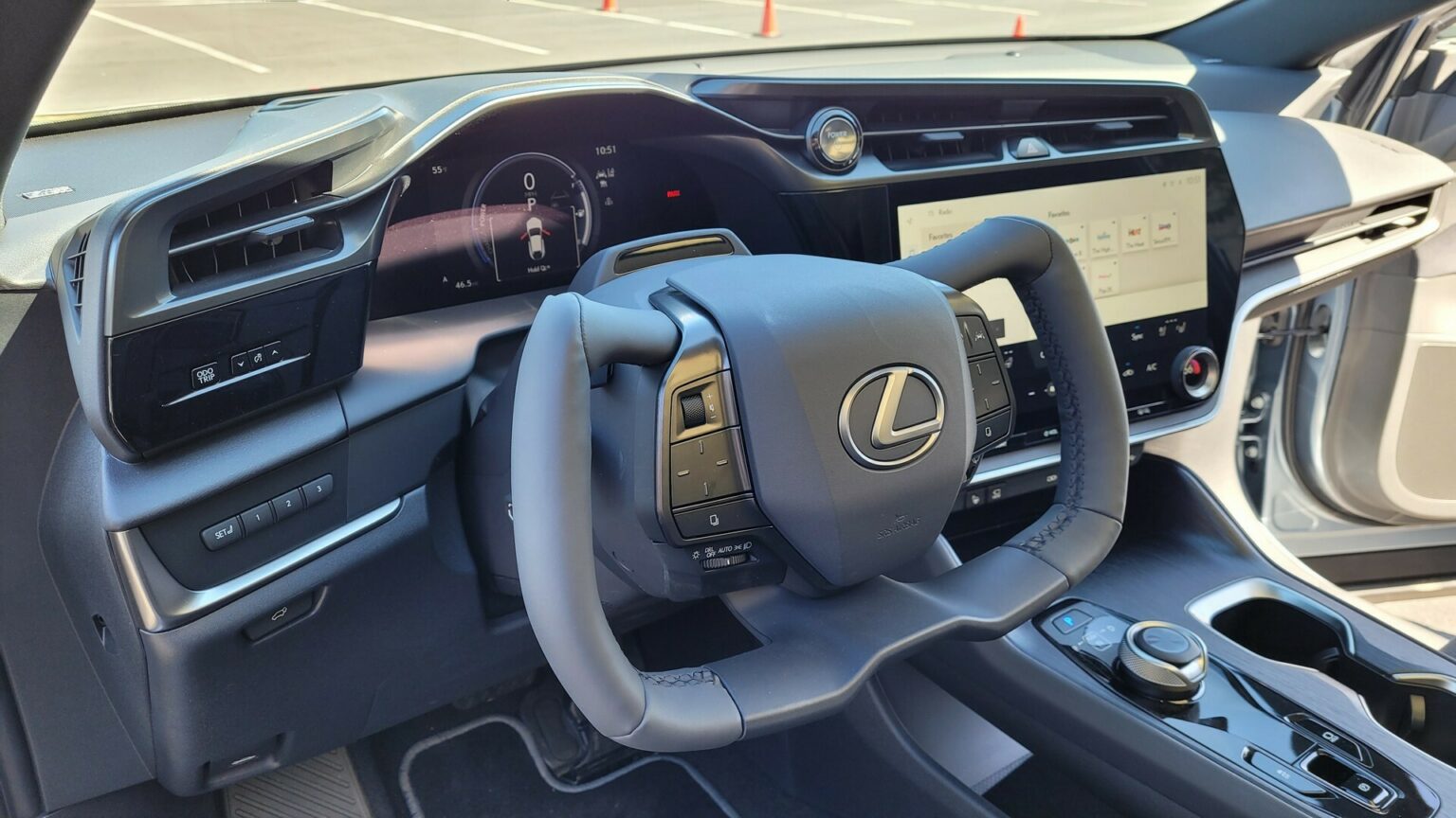 Review: The Lexus RZ’s Yoke And Steer By Wire System Are Solutions ...