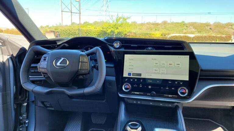Review: The Lexus RZ’s Yoke And Steer By Wire System Are Solutions ...