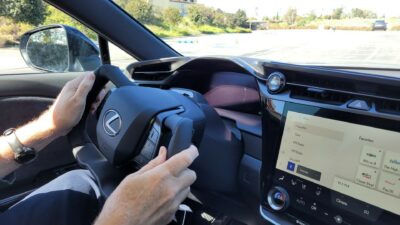 Review: The Lexus RZ’s Yoke And Steer By Wire System Are Solutions ...