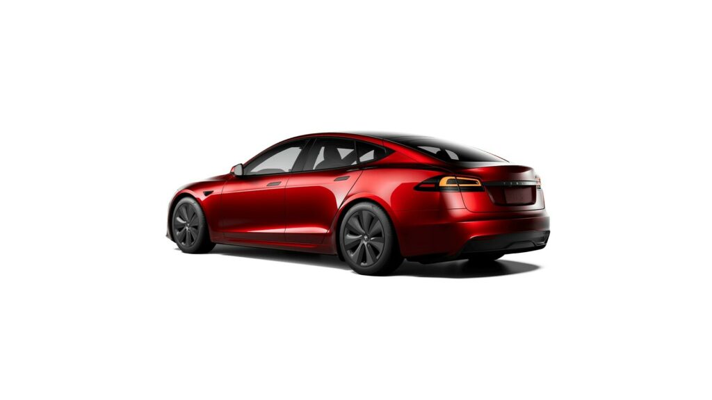 Tesla Model S & X Get New Ultra Red Paint, Optional Round Steering ...