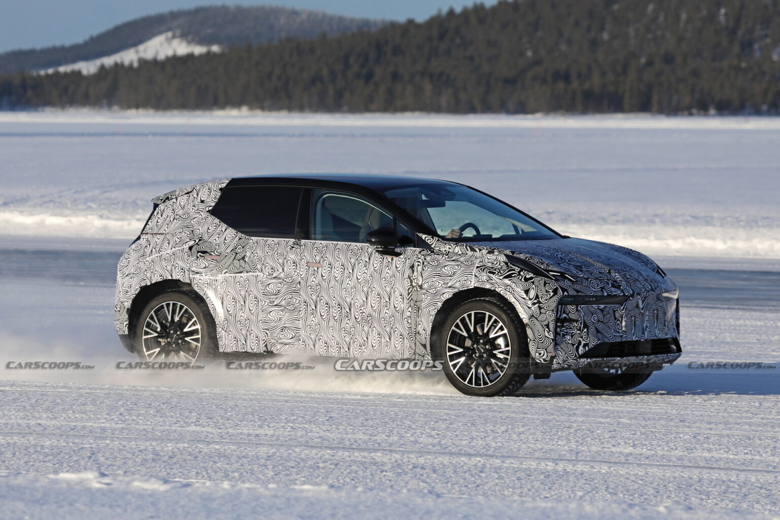 Check Out The Dramatic 2023 Zeekr X Testing In Europe | Carscoops