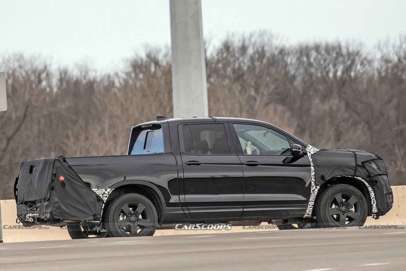 2024 Honda Ridgeline Spied, Looks Set To Receive A Facelift | Carscoops
