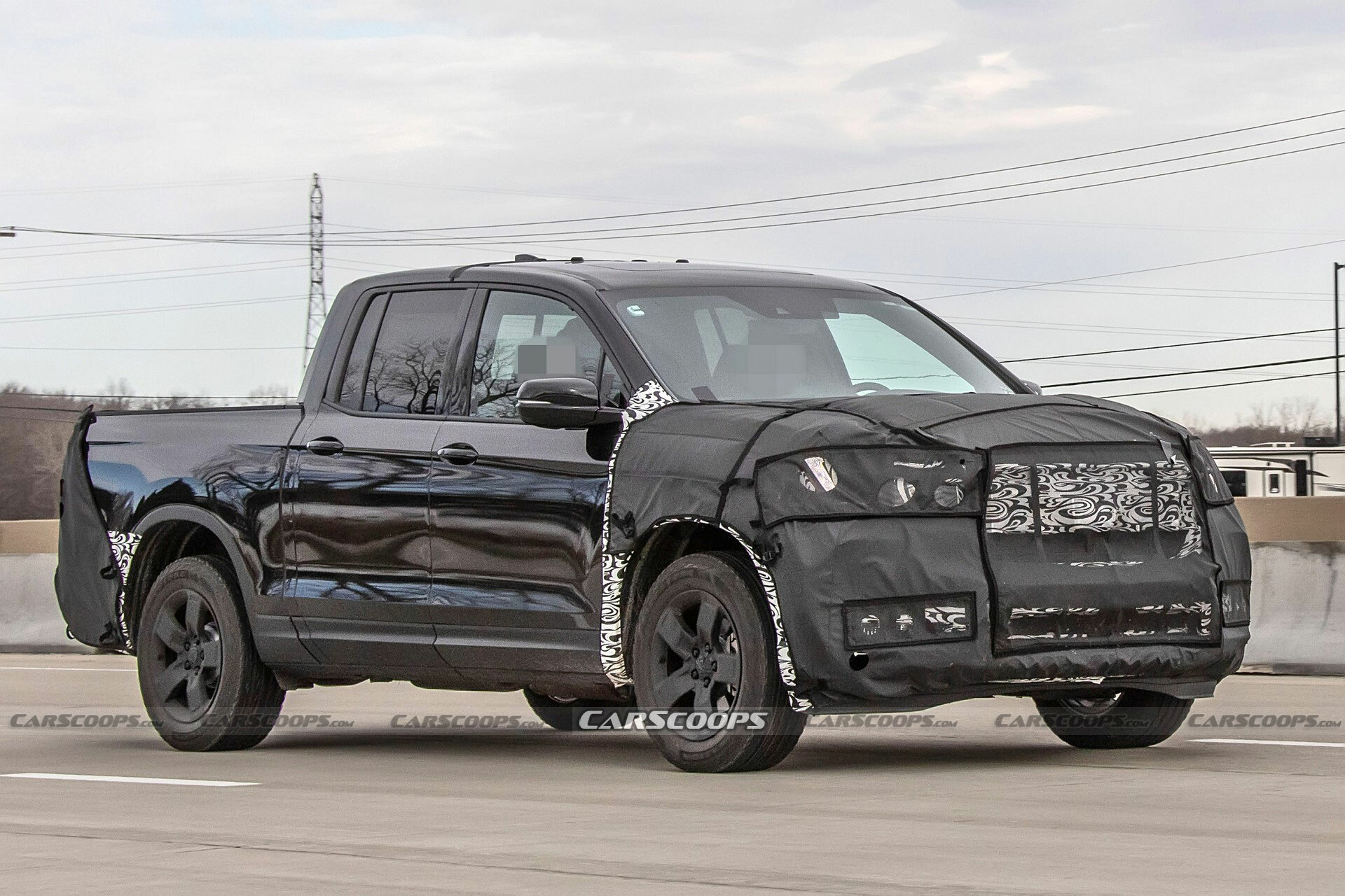 2024 Honda Ridgeline Spied, Looks Set To Receive A Facelift | Carscoops