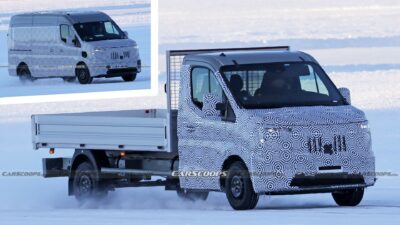 2024 Renault Master LCV Spotted With ICE And EV Powertrains | Carscoops