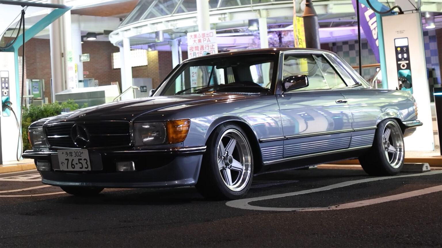 2JZ-Swapped Mercedes SLC Is A Delightful Euro-JDM Fusion With Ferrari ...