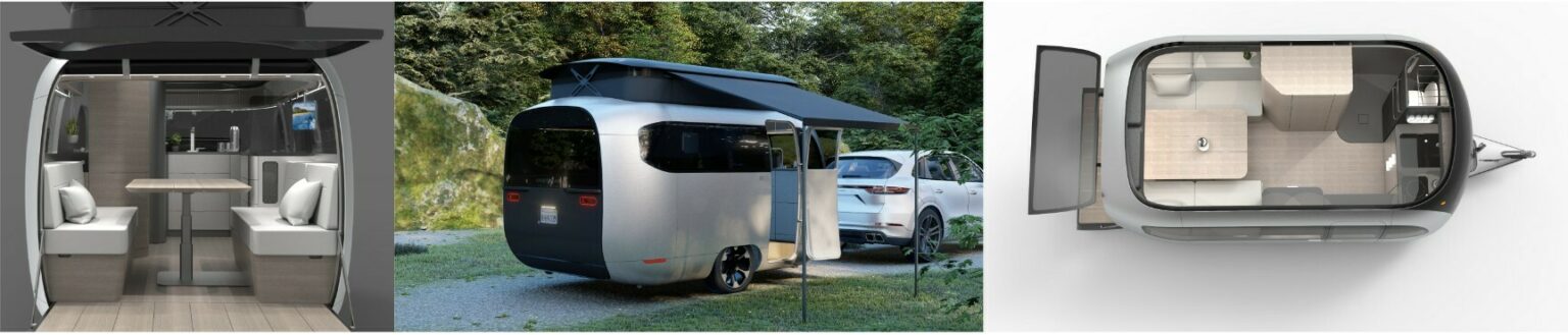 Airstream And Studio F.A. Porsche’s Futuristic Travel Trailer Is Sleek ...