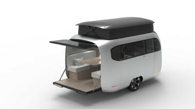 Airstream And Studio F.A. Porsche’s Futuristic Travel Trailer Is Sleek ...