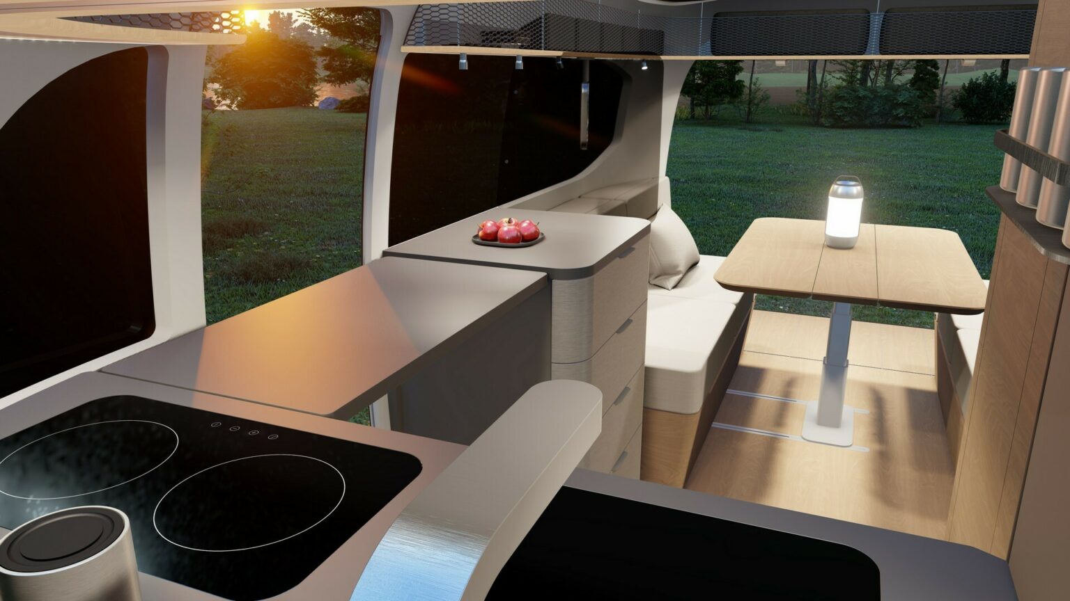 Airstream And Studio F.A. Porsche’s Futuristic Travel Trailer Is Sleek ...