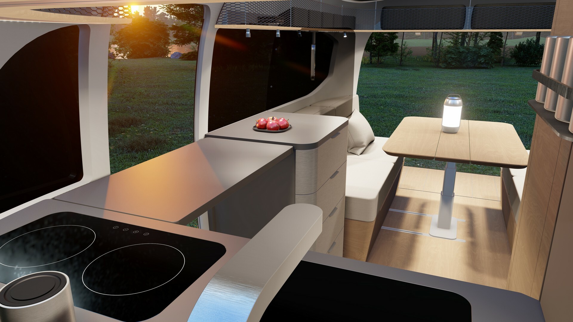 Airstream And Studio F.A. Porsche’s Futuristic Travel Trailer Is Sleek ...