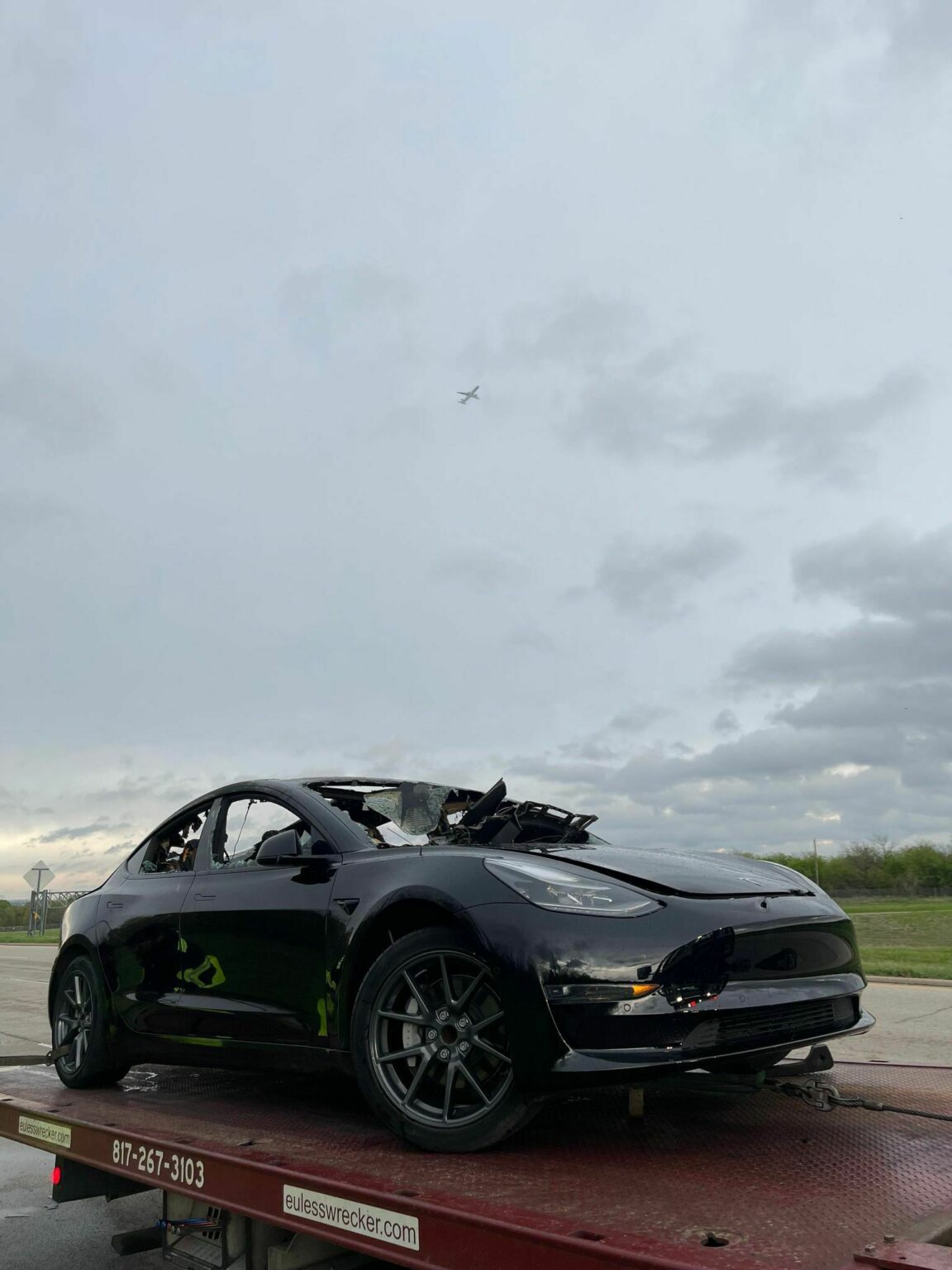 Tesla Model 3 Bursts Into Flames From Inside While Driving On The Road ...