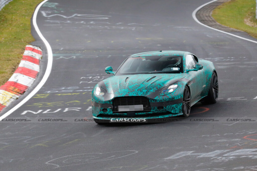 2024 Aston Martin DB12 Prototype Gets Put Through The ’Ringer | Carscoops
