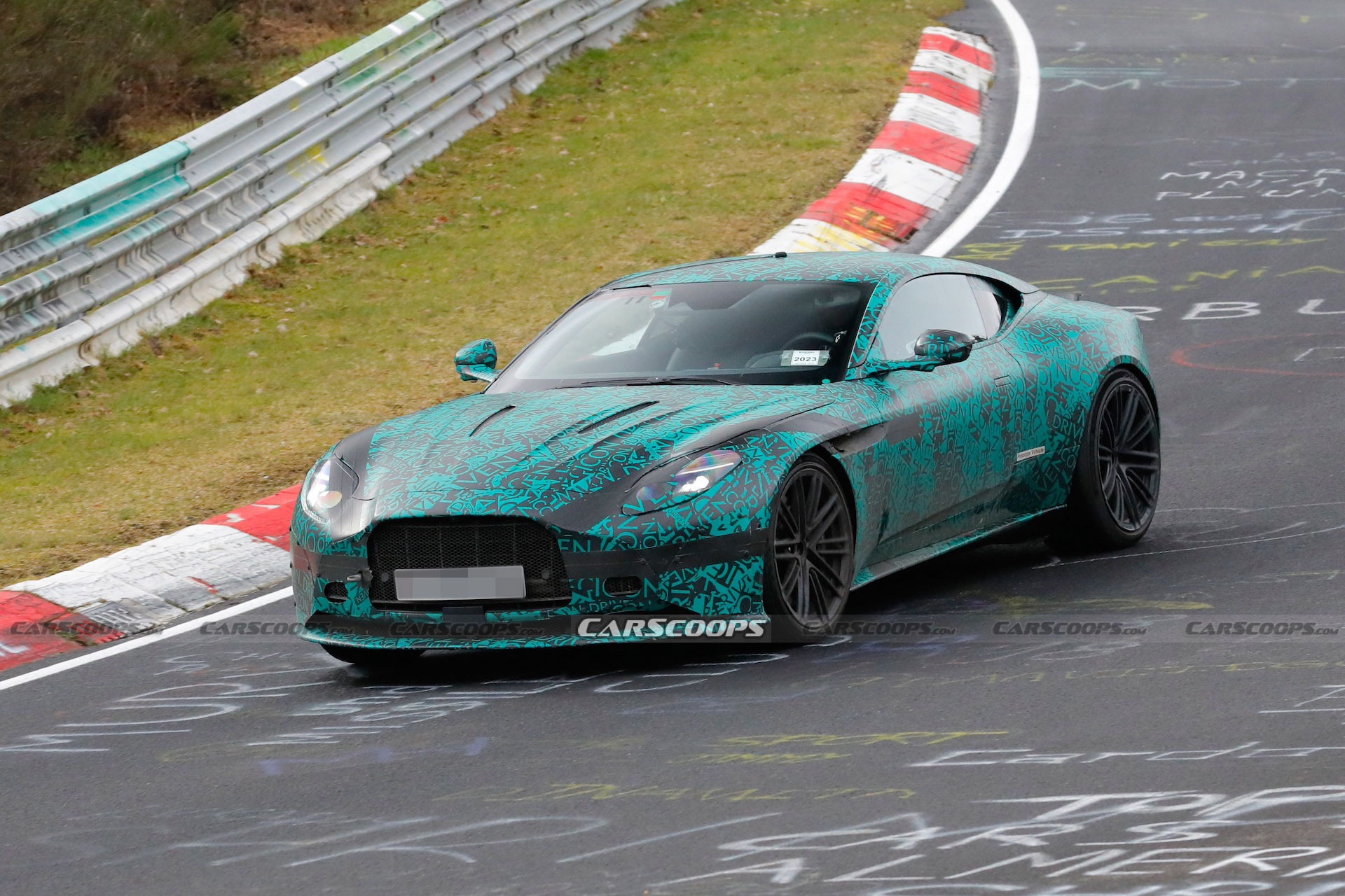 2024 Aston Martin DB12 Prototype Gets Put Through The ’Ringer | Carscoops