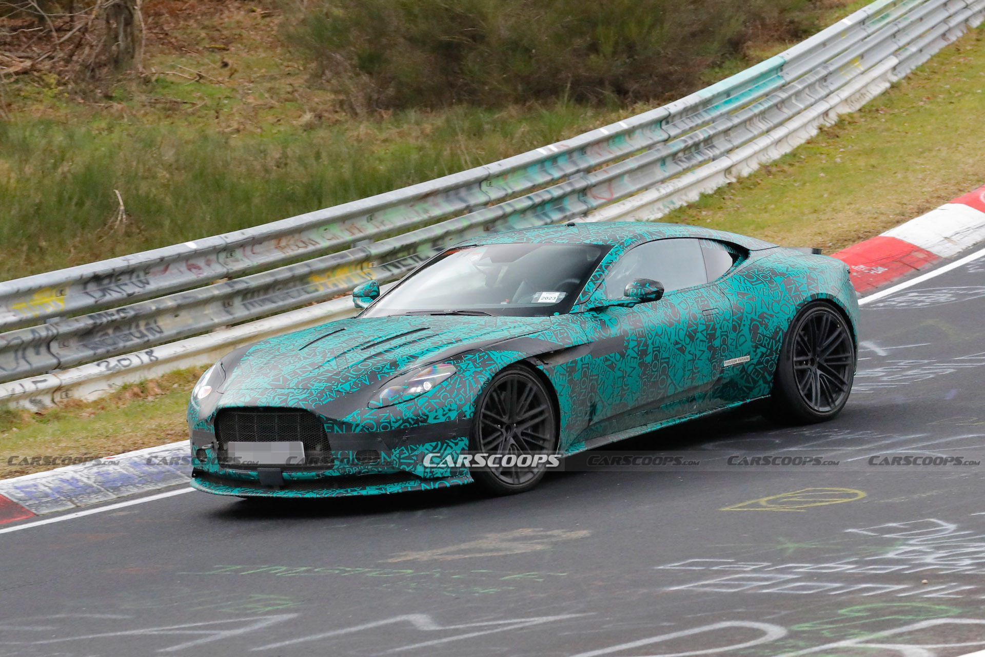 2024 Aston Martin DB12 Prototype Gets Put Through The ’Ringer | Carscoops