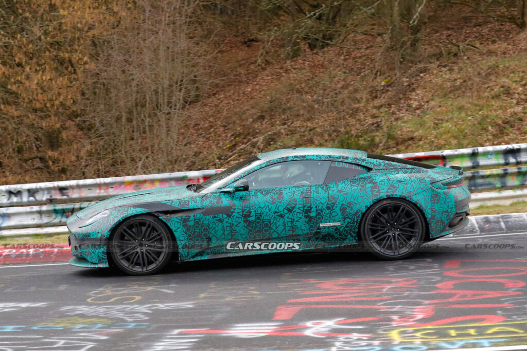 2024 Aston Martin DB12 Prototype Gets Put Through The ’Ringer | Carscoops