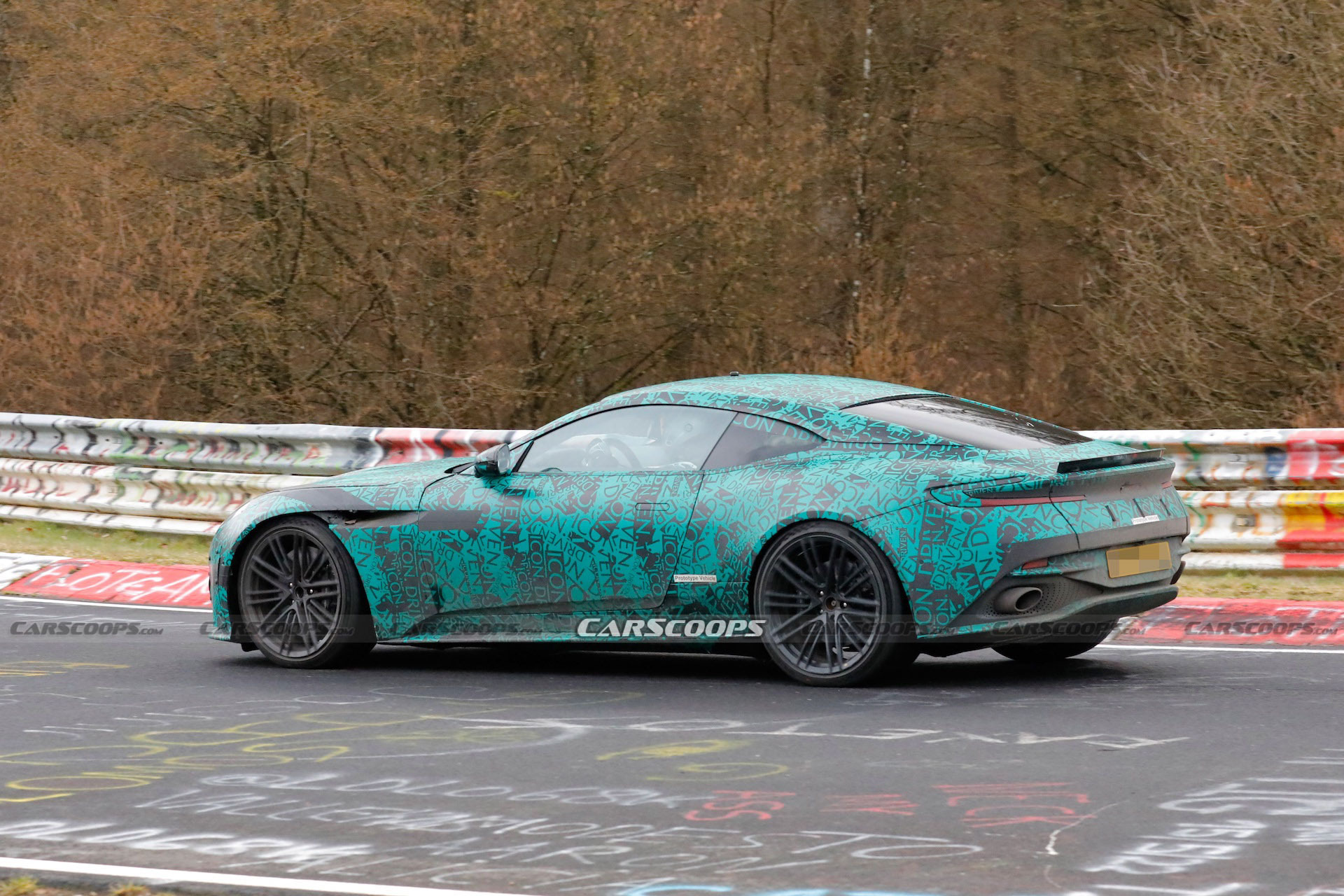 2024 Aston Martin DB12 Prototype Gets Put Through The ’Ringer | Carscoops