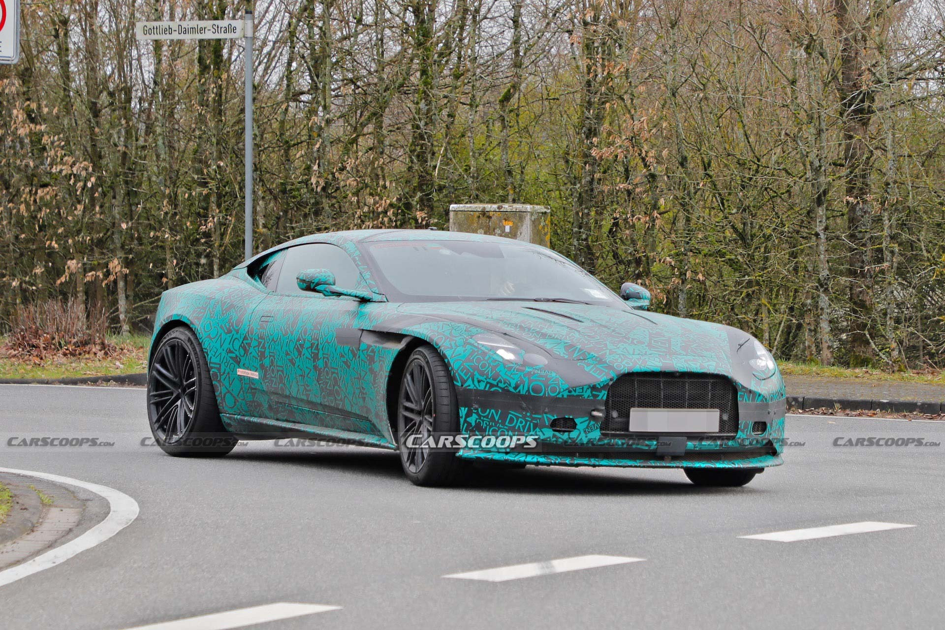 2024 Aston Martin DB12 Prototype Gets Put Through The ’Ringer | Carscoops
