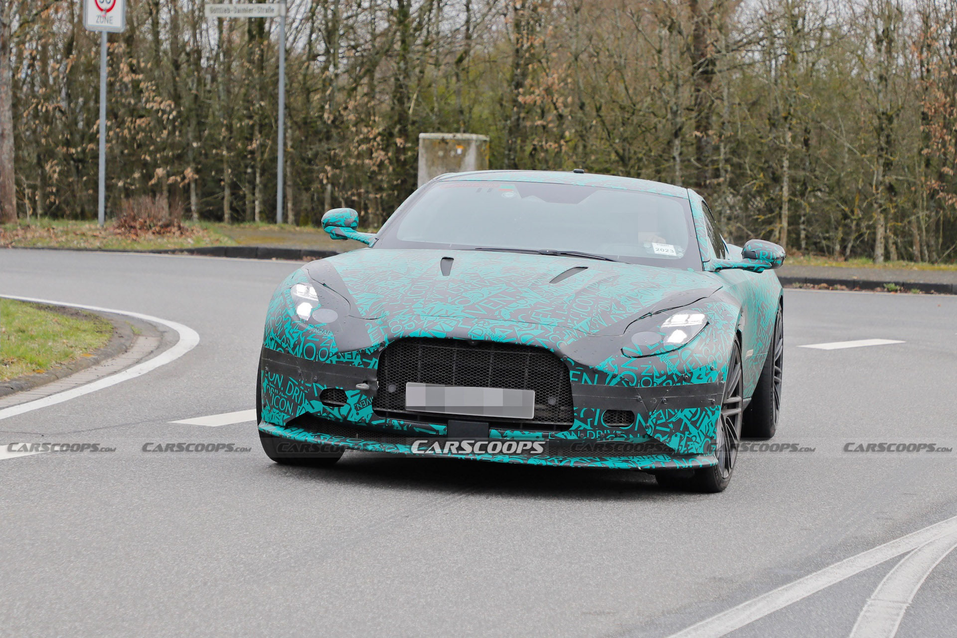 2024 Aston Martin DB12 Prototype Gets Put Through The ’Ringer | Carscoops