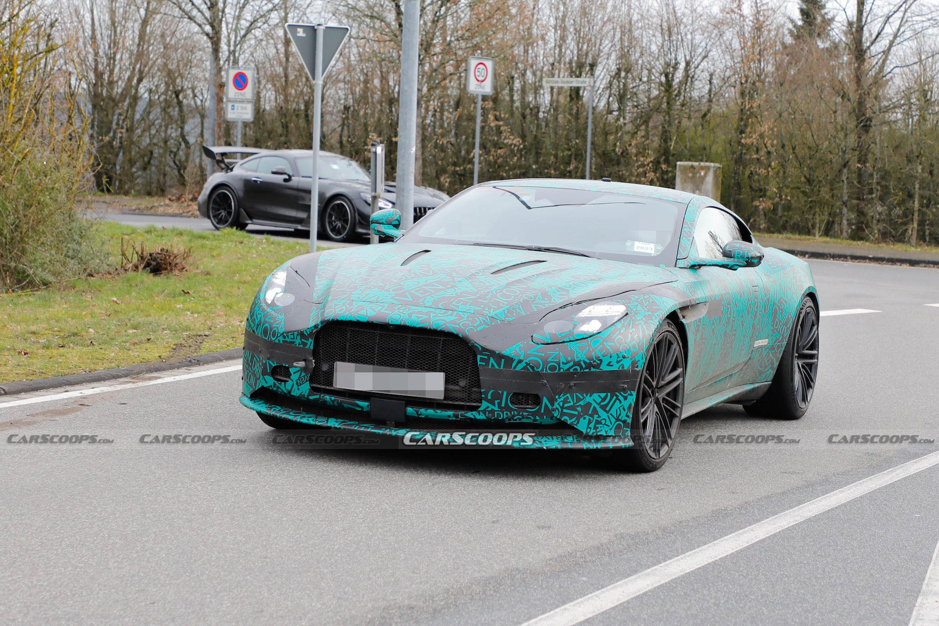2024 Aston Martin DB12 Prototype Gets Put Through The ’Ringer | Carscoops