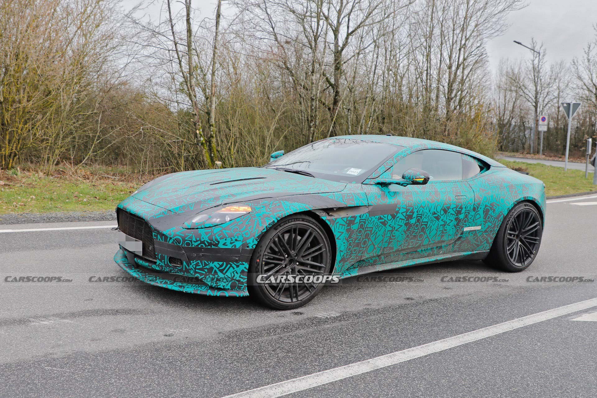 2024 Aston Martin DB12 Prototype Gets Put Through The ’Ringer | Carscoops