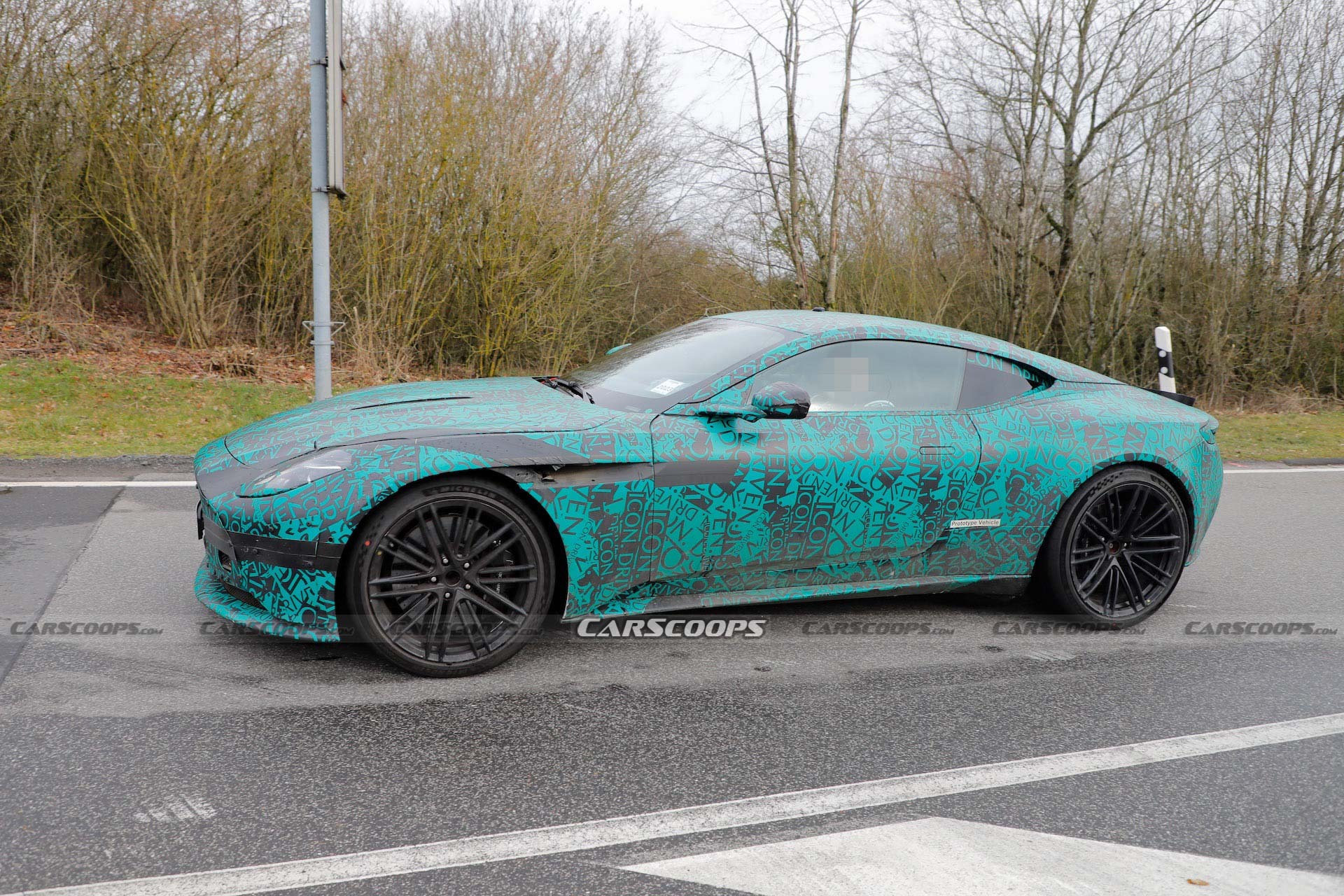 2024 Aston Martin DB12 Prototype Gets Put Through The ’Ringer | Carscoops