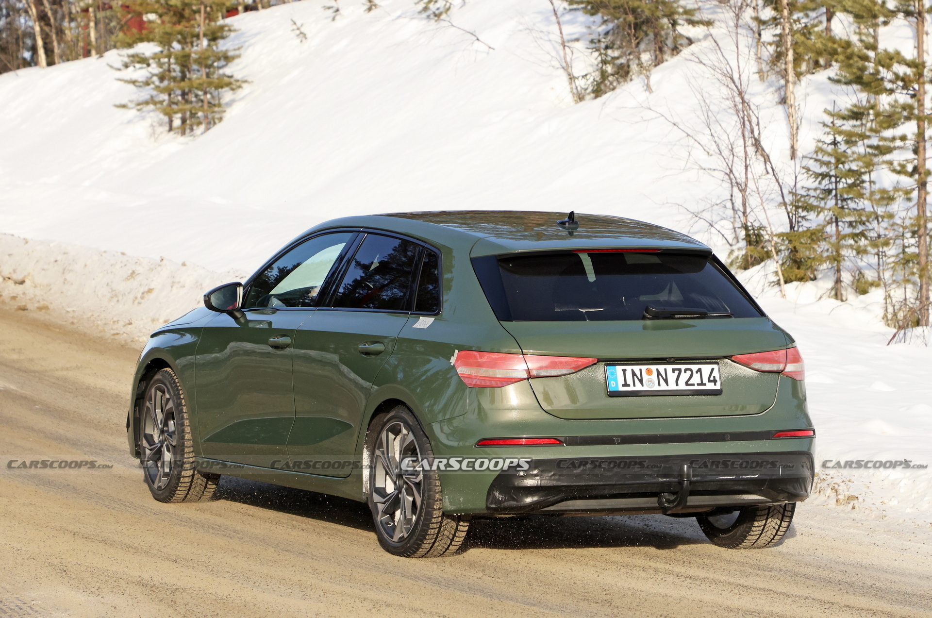 Audi’s Facelifted A3 Sportback Spied Practically Undisguised Revealing ...