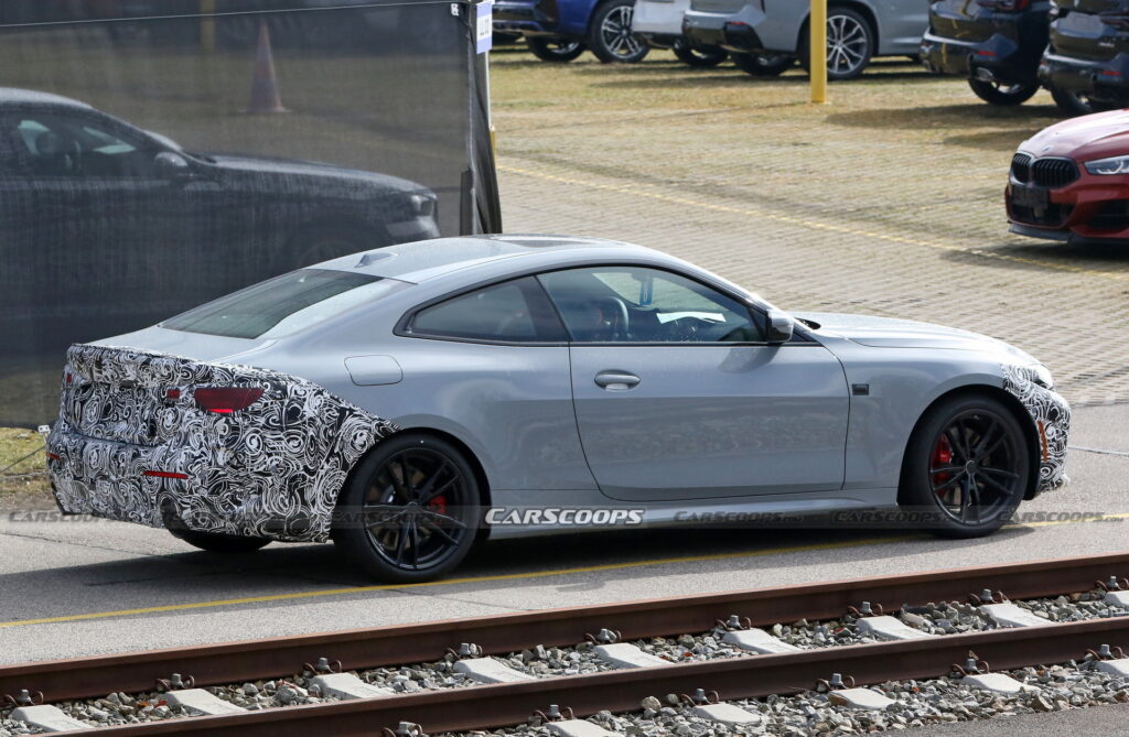 Facelifted 2025 BMW 4-Series And M440i Coupes Spied With Fresh LEDs ...